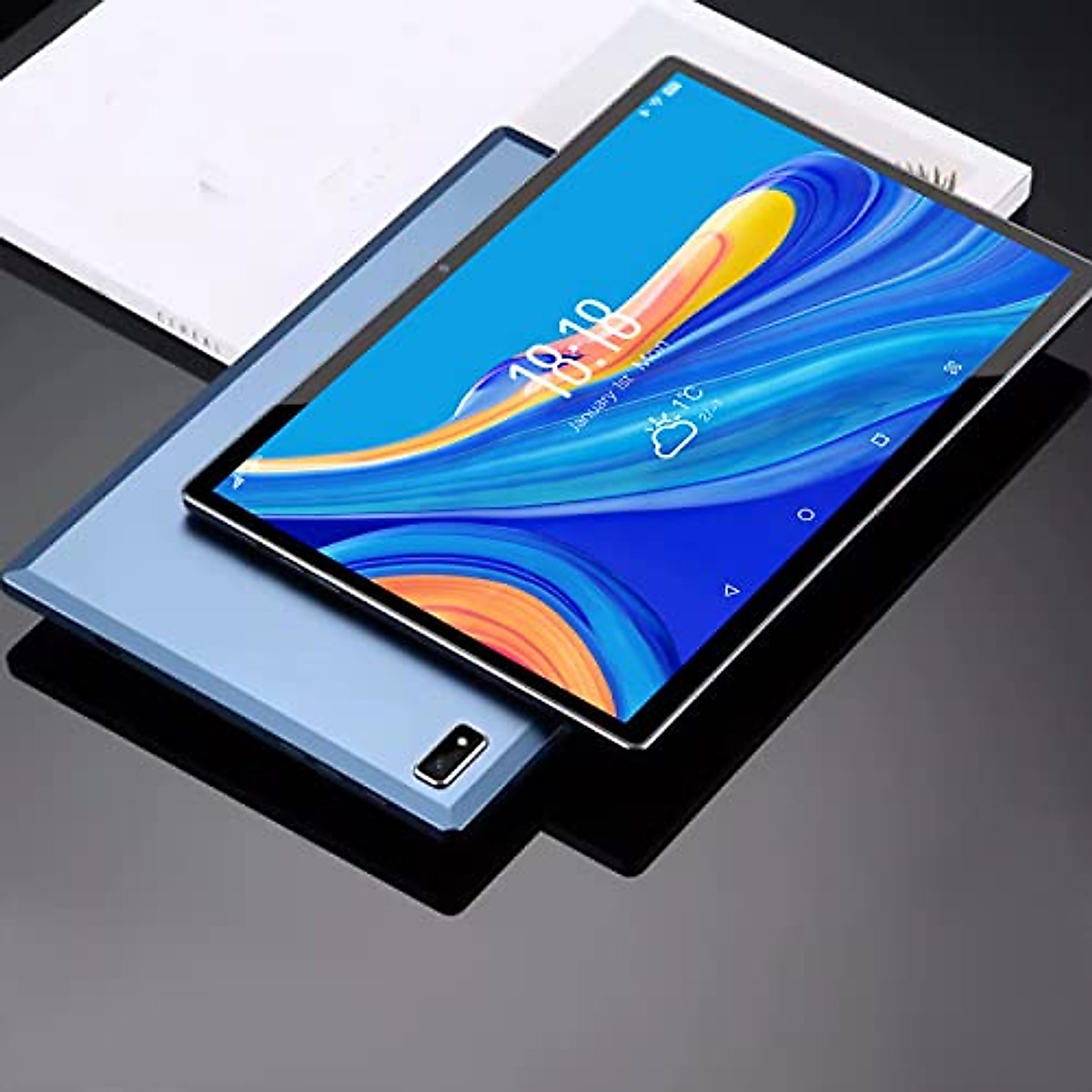 Tablet Android 9.0 Operating System 10.1-inch HD Display Octa Core Processor 4GB RAM and 32GB ROM TF Expansion Support Built-in WiFi Bluetooth GPS Tablet