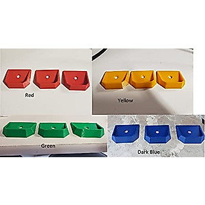 Ooni Uuni Pizza Oven Table Mounts 3 Pack (3D printed Ooni Shoes) DOES NOT FIT KARU 16 (Black)