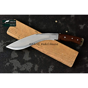 GK&CO. Kukri House Genuine - 11" AEOF Afghan Official Issued Genuine Kukri/Khukuri Knives Red Sheath GK&CO.Kukri In Nepal