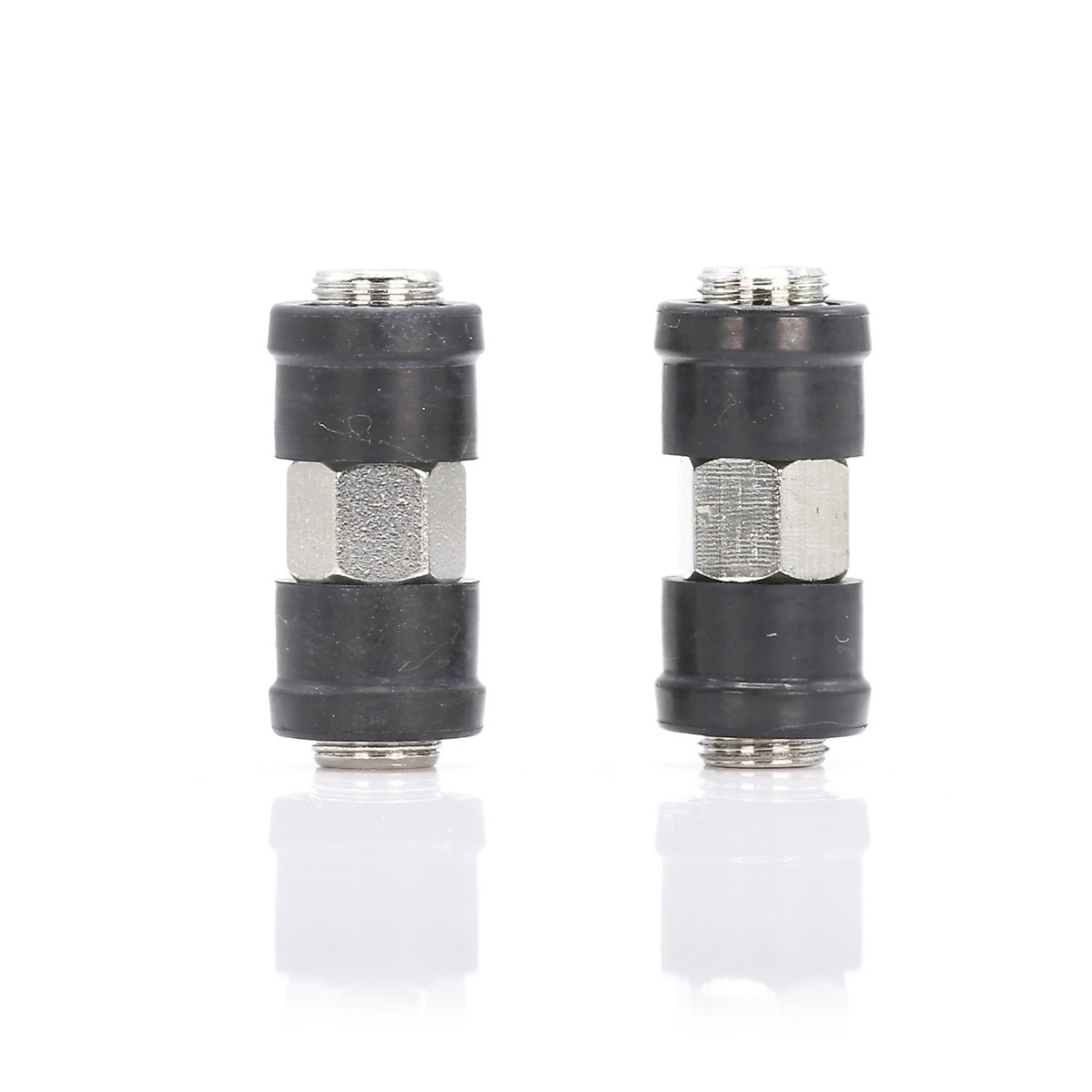 Weather Sealed Cable Extension Coupler - 4 Pack - Cable Extension Adapter (Barrel Splice - Coupler) - Connects Two Coaxial Video Cables (Female to Female Connector) 3GHz Rated