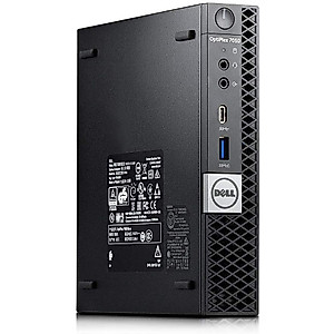 Dell OptiPlex 7050 Mini PC Desktop Computers, Intel Core i5-7500 2.7GHz, 32GB RAM, 512GB SSD, Windows 10 Pro (Renewed)
