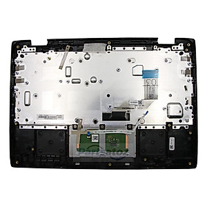 Rinbers Laptop Palmrest Upper Case with US Keyboard Touchpad Assembly Replacement Part for Lenovo 500e Chromebook 2nd Gen 81MC 5CB0T79601 5CB0Y57803