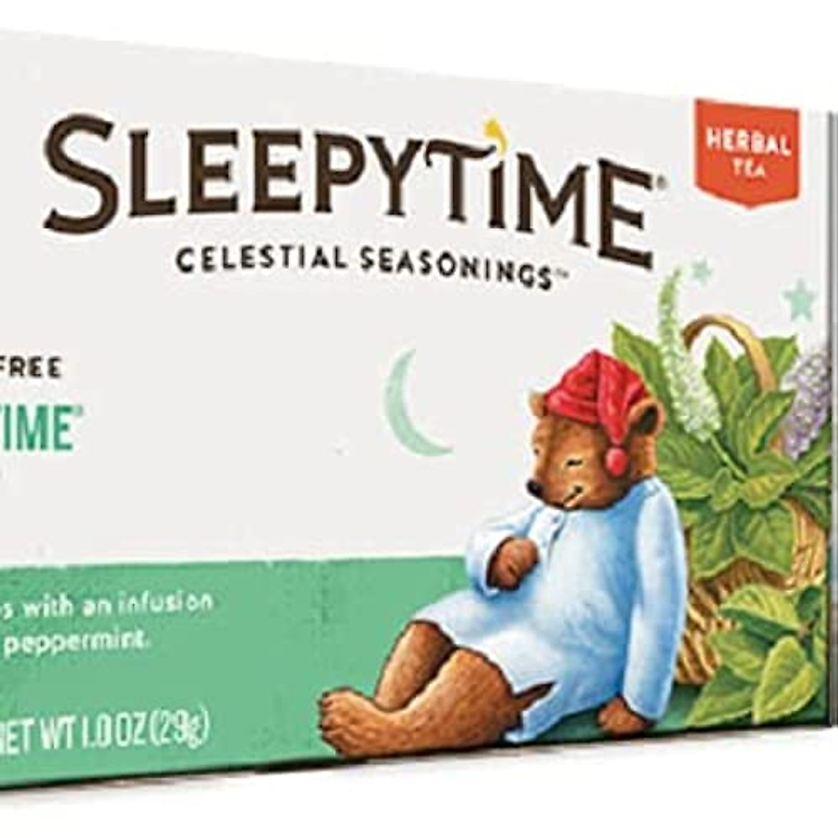 Celestial Seasonings Tea Sleepy time Mint 20 Bag, 20 ct