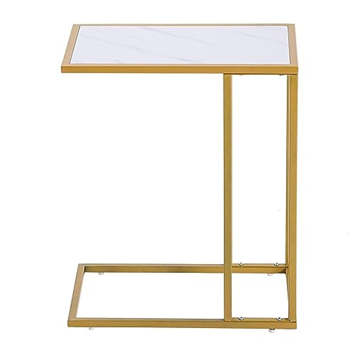 KARFER White Marble Series C Table Side Table Lazy Table [30x48x61cm]