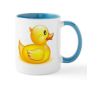 CafePress Rubber Duck Mugs Ceramic Coffee Mug, Tea Cup 11 oz