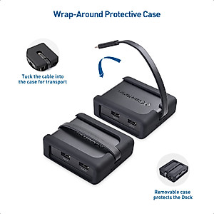 Cable Matters Dual Monitor USB C Hub (USB C Dock) with Dual 4K HDMI, 2X USB 2.0, Ethernet, and 100W Charging - Thunderbolt 4 / USB4 / Thunderbolt 3 Port Compatible with Windows
