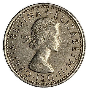 1967 UK Elizabeth II British KM# 903 Sixpence Very Good