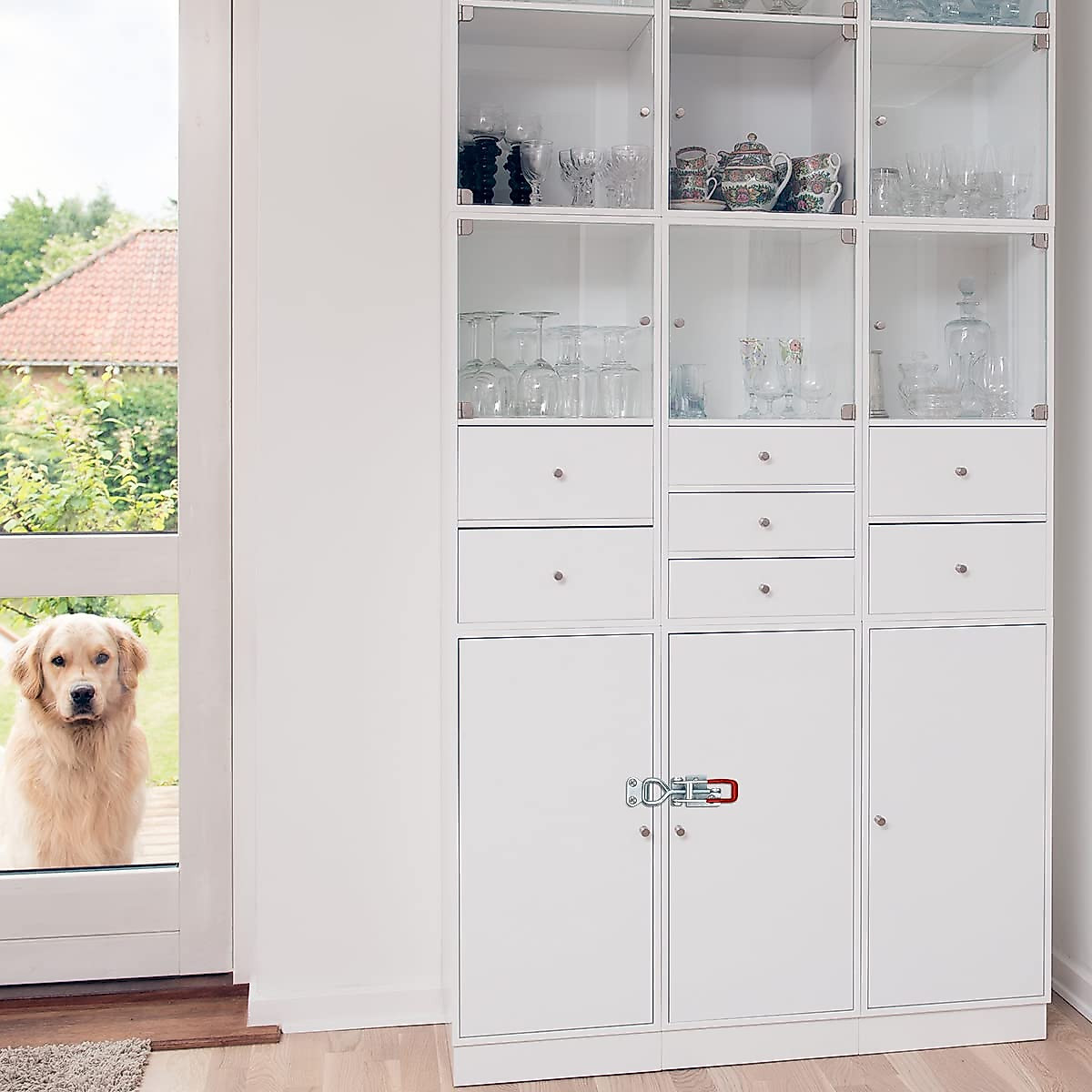 2 PCS Heavy Duty Toggle Clamp Latch 4002 Adjustable Latch Hardware, 551Lbs Holding Capacity, Quick Release Pull Latch Clamp for Box Case Trunk, Industrial EquiIpment, Smoker Door and More (4.9inch)