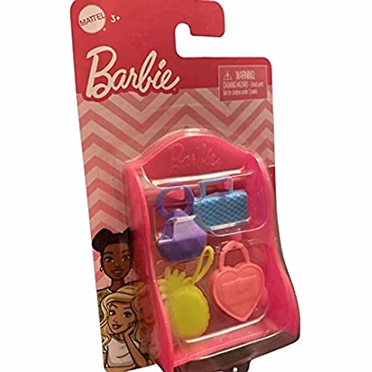 Barbie- Handbag Pack - Shelf with 4 Handbags