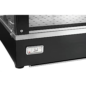 Kratos 30Y-017 48" Hot Food 3 Shelf Display Case and Merchandiser with Sliding Doors - 120V, 1200W