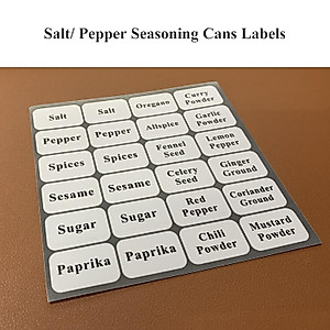 Verdental 7 oz Salt Pepper Shakers with Adjustable Outlet Holes Clear Glass Shaker Bottles Spice Seasoning Cans for Kitchen Decor and Home Restaurant BBQ Camping Farmhouse Kitchen Accessories (200ml)