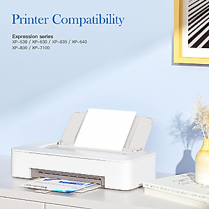 Valuetoner Remanufactured Ink Cartridge Replacement for Epson 410XL 410 XL T410XL High Yield to use with Expression XP-7100 XP-530 XP-630 XP640 XP-830 XP635 Printer (5-Pack)