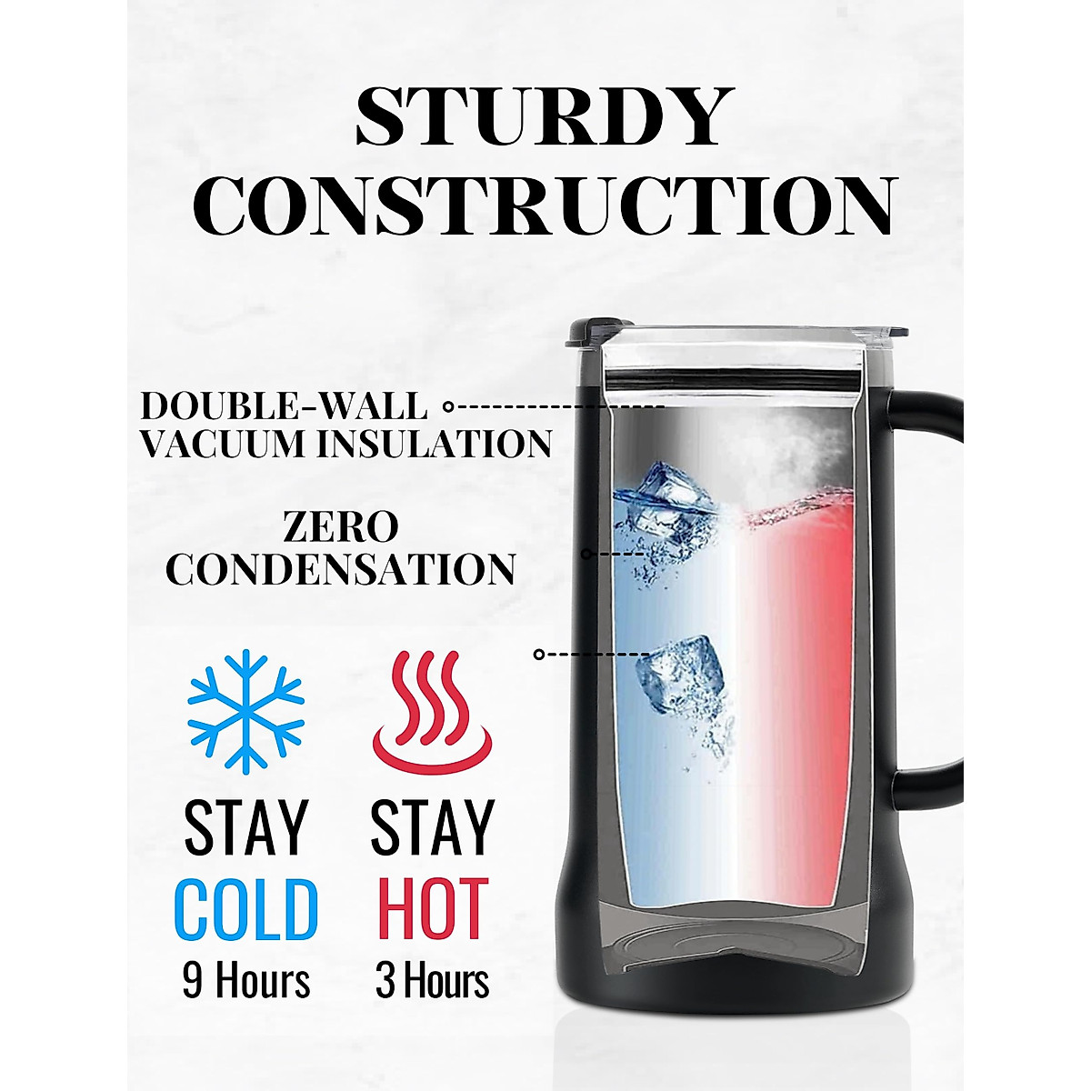 Onebttl Workout Gifts for Men, Gym Rat Exercise Lifting Gift, Funny Stainless Steel Beer Stein Tumbler, 24oz Beer Mug with Lid - Do You Even Lift