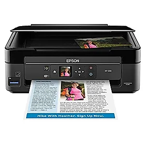 Epson Expression Home Xp-330 Wireless Color Photo Printer with Scanner and Copier, Amazon Dash Replenishment Ready