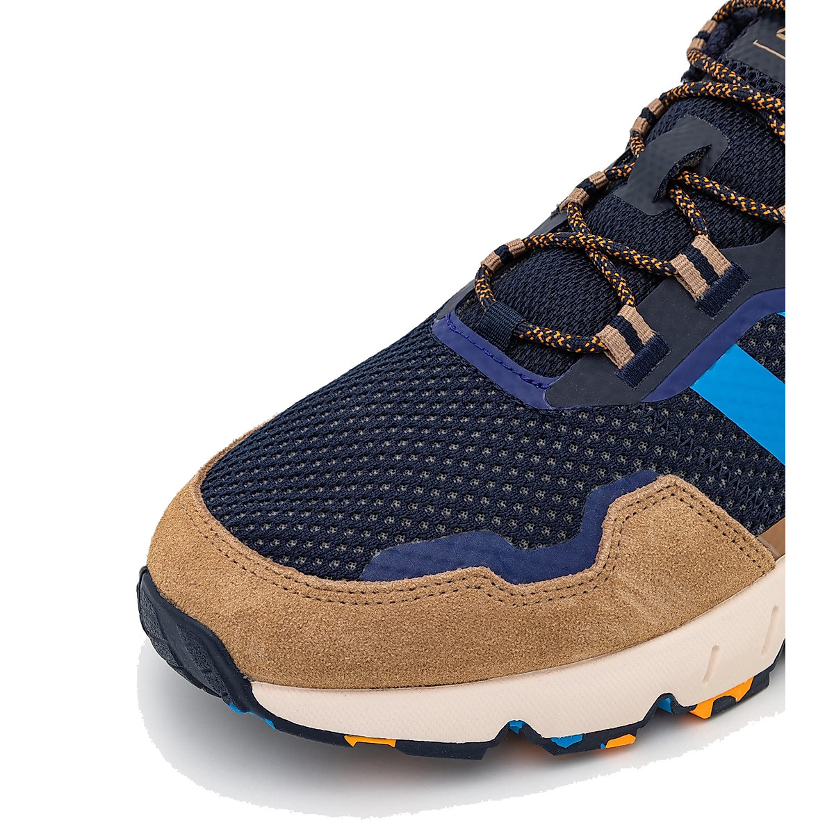 adidas Originals Men's ZX 1K Boost Sneaker Shoes, Legend Ink/Blue Rush/Orange Rush, 10.5 M