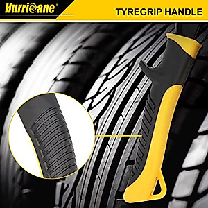 Hurricane 3 pc Aviation Tin Snips Set, Metal Cutter Shear for Cut Sheet Metal, Chrome Vanadium Steel, Straight Left and Right, Ergonomical TyreGrip Handle with Hang Hole and Safety Latch