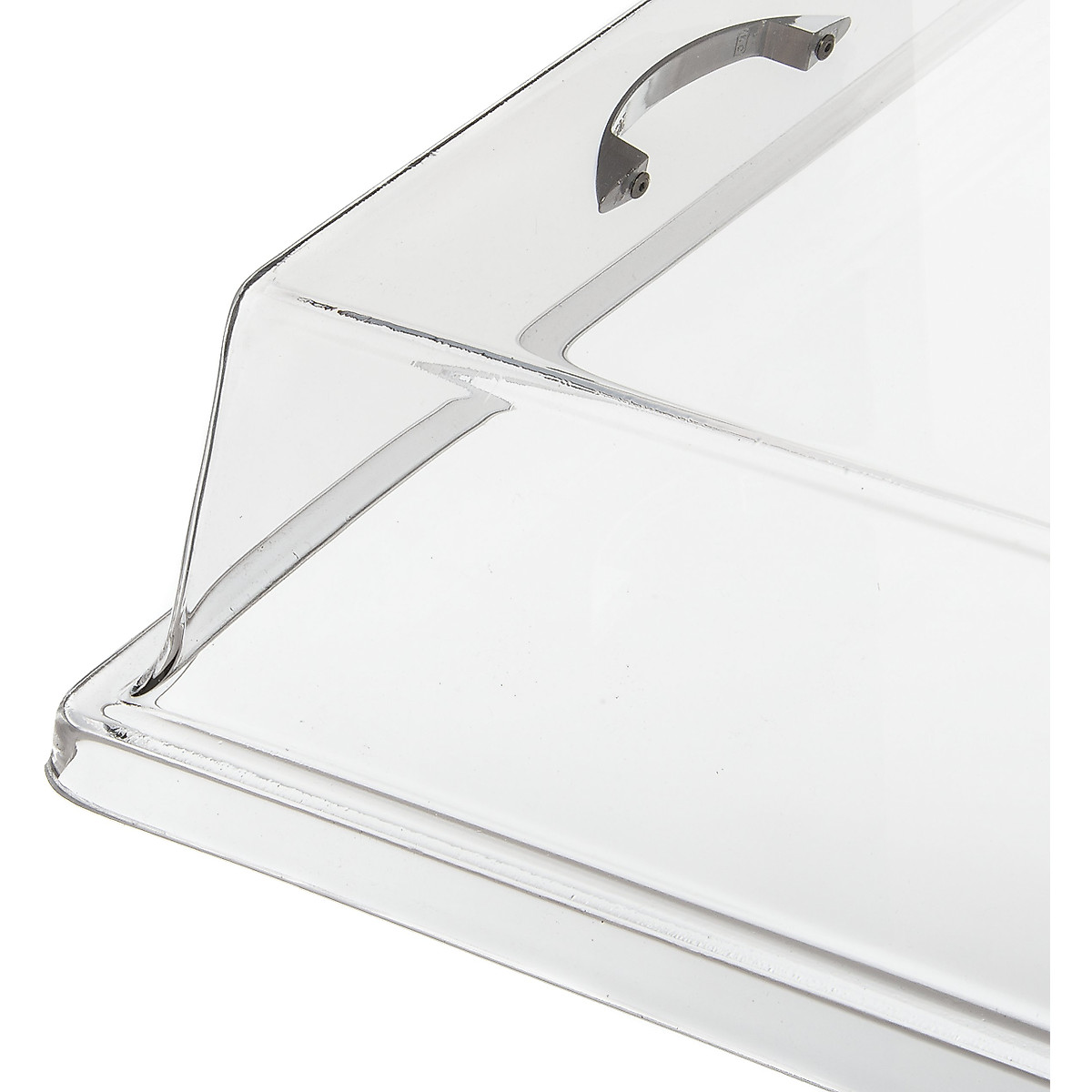 CFS SC2607 Acrylic Pastry Tray Hinged Cover, 26.19" Length x 18.20" Width x 4" Height, Clear