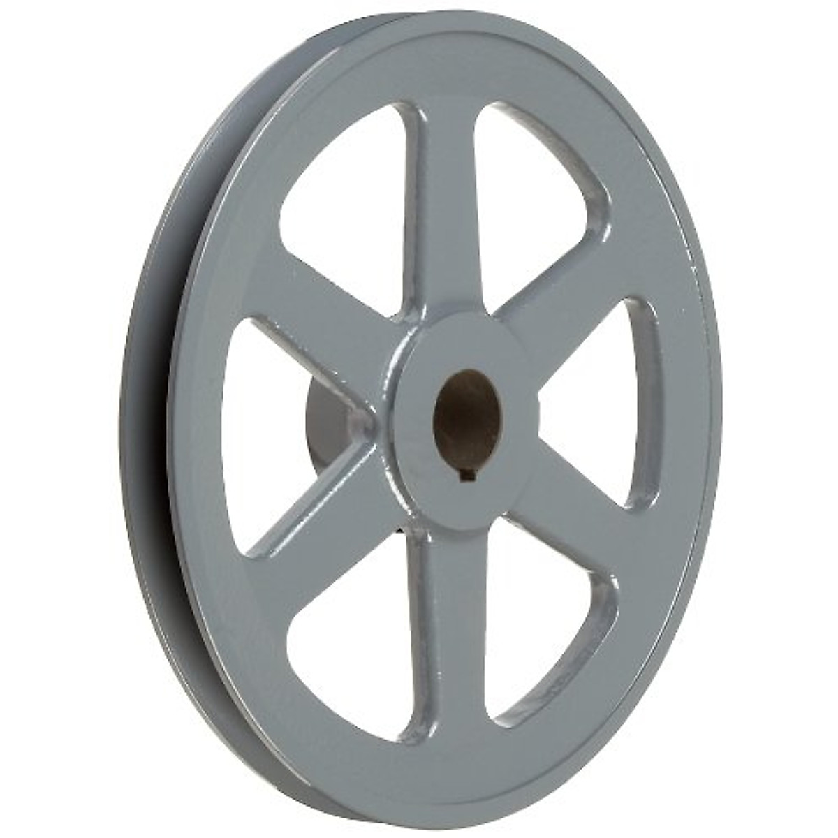 TB Woods BK1301 FHP Bored-to-size V-Belt Sheave, B Belt Section, 1 Groove, 1" Bore, Cast Iron, 12.75" OD, 1970 max rpm