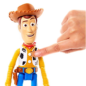 Toy Story 4 Woody 25th Anniversary Talking Figure, 9.2-inch, 25th Anniversary Collectible Movie Toy, 15 Plus Phrases, Highly Posable for Story Play, Kids Gift Ages 3 and Up