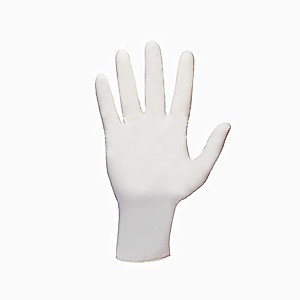 Shamrock 10111-S-bx Med Glove, thin, No Powder, Slick Surface Latex, Small, Natural