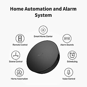 Aqara Smart Light Switch (with Neutral, Double Rocker) Plus Aqara Hub M2, Zigbee Switch, Remote Control and Set Timer for Home Automation, Compatible with Alexa, Apple HomeKit, Google Assistant