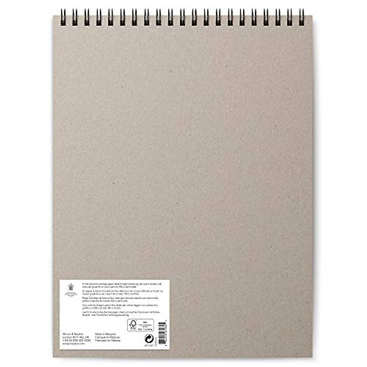 Winsor & Newton Classic Sketching Paper Pad, 11" x 14", 50 Sheets, 110gsm, Extra White