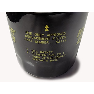 Hydro-Gear Commercial Hydraulic Filter 52114 Replaces Toro/Exmark 109-3321 Ariens 21545100 Bad Boy 063-1050-00 Ferris 5101026X1 Hustler 600976 for Hydro Transaxle