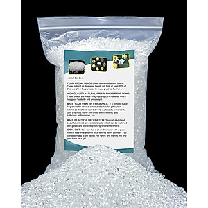 3LB Unscented Aroma Beads for Making Air Freshener, Clear Gel Crystal No Fragrance, DIY Homemade Natural Air Freshener