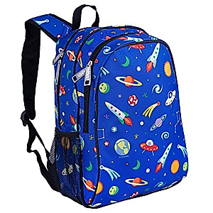 Wildkin 15 Inch Kids Backpack Bundle with Lunch Bag (Out of this World)