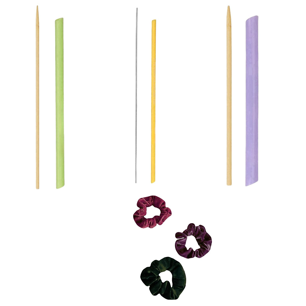 Quick Turn Fabric Set for Fabric Sewing, 3 Sizes Sewing Tools for Crafts Sewing Knitting, Tube Turner Sewing Tool for Fabric Sewing Supplies, Fabric Tube Turner Tool for Handmade Knitting