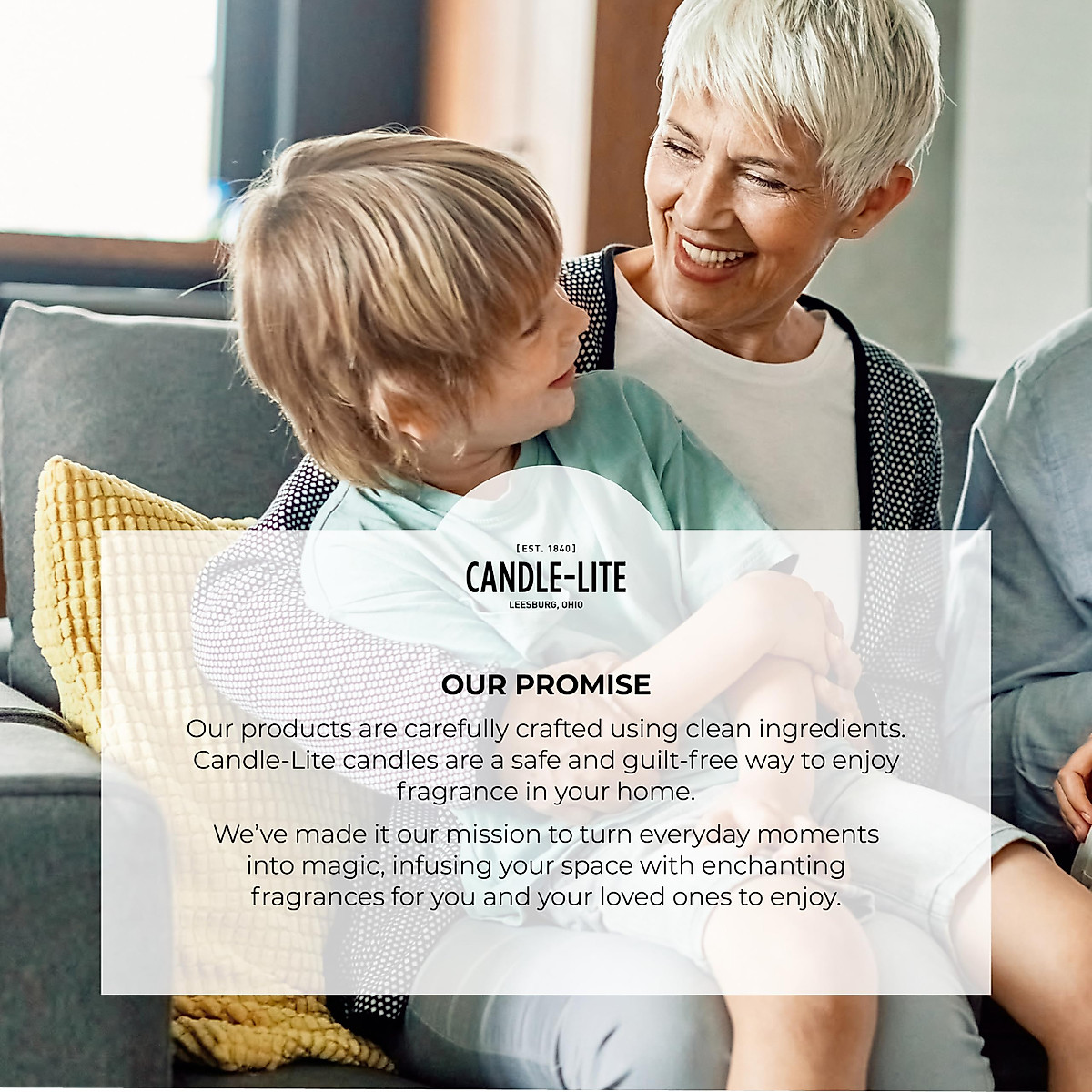 Candle-lite Scented Candles,Pumpkin Nutmeg Pie Fragrance, One 18 oz. Single-Wick Aromatherapy Candle with 110 Hours of Burn Time, Orangecolor