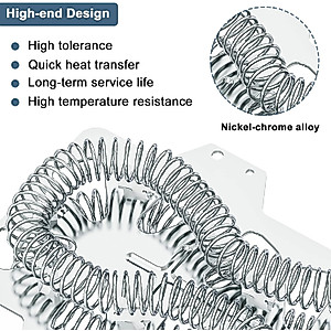 Compatible Dryer Heating Element for Samsung DV220AEW/XAA, Samsung DV328AEW/XAA-0001, Samsung DV337AEG/XAA-0000, Part Number 2068550 Dryers