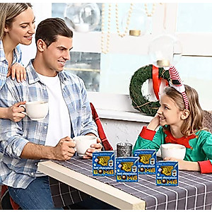 Hot Chocolate Bombs with Marshmallows Hot Cocoa Bomb Melting Balls, Individual Packets Gift Set Holiday Stocking Stuffers Christmas Decor Mugs Gifts with Nosh Pack Mints (12 Pack)