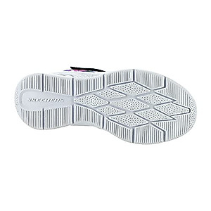 Skechers Kids Girls Microspec Max-Spiral Galaxy Sneaker, Black/Multi, 2 Little Kid