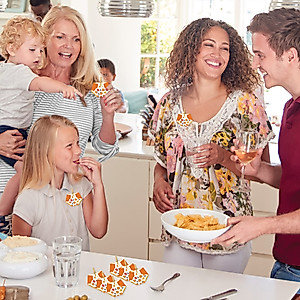 Big Dot of Happiness Fall Pumpkin - Halloween or Thanksgiving Baby Shower Conversation Starter - 2-in-1 Dirty Diaper Game - Set of 24