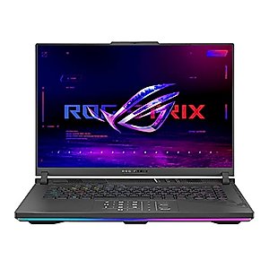 ASUS ROG Strix G16 (2023) Gaming Laptop, 16” Nebula Display 16:10 QHD 240Hz, GeForce RTX 4070, Intel Core i9-13980HX, 32GB DDR5, 1TB PCIe SSD, Wi-Fi 6E, Windows 11 Pro, G614JI-XS96,Eclipse Gray