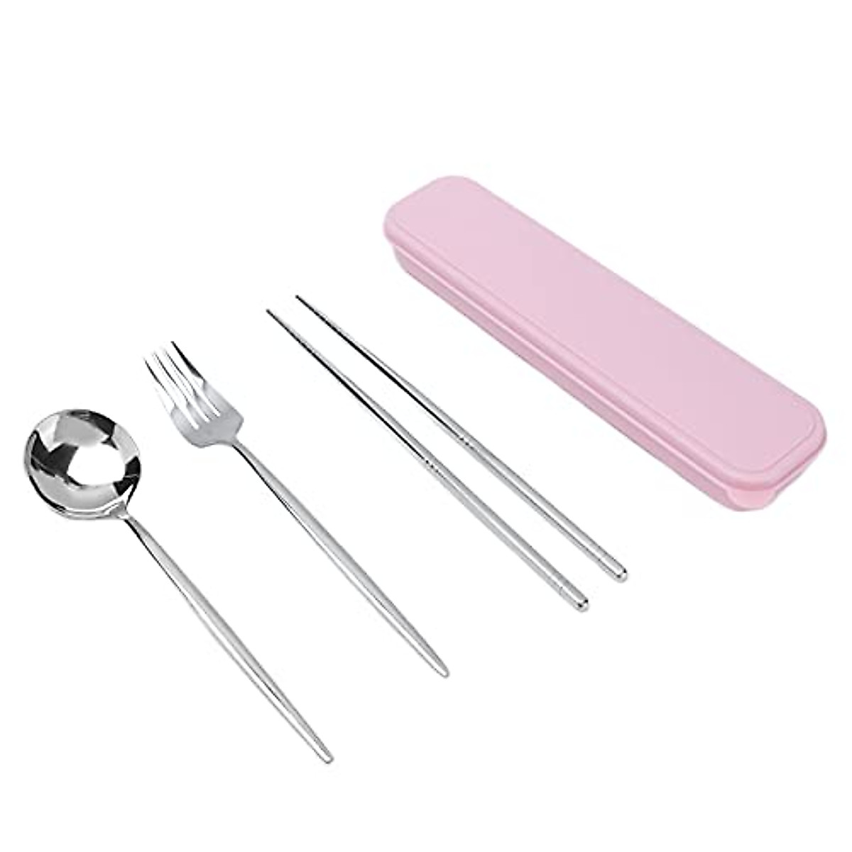 Cutlery Set Office Travel Chopsticks Portable Outdoor Tableware Spoon Stainless Steel Table Spoon Chopsticks Spoon Cooking Tableware Knife Set Tableware Kitchen Traveling