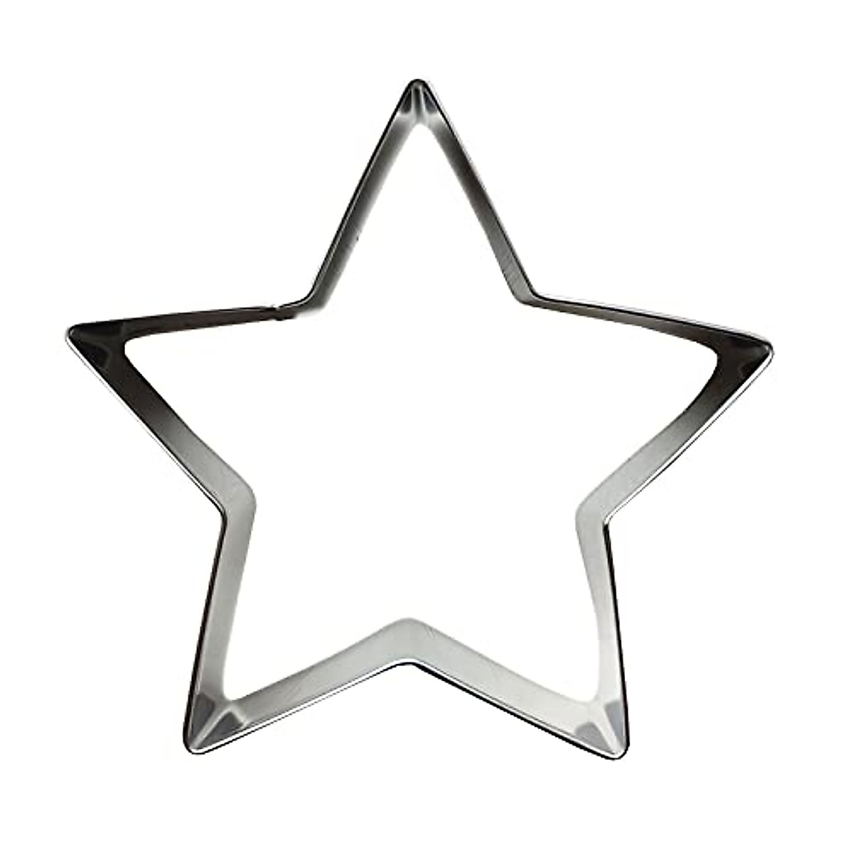 5 PCS Set Stainless Steel Fondant Cake Mold Cookie Cutters (Star)