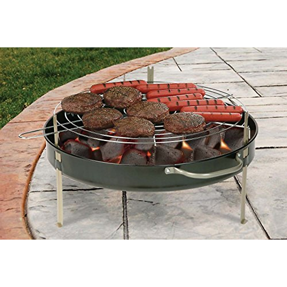 Marsh Allen 116HH Deluxe 18-Inch Tabletop Charcoal Grill