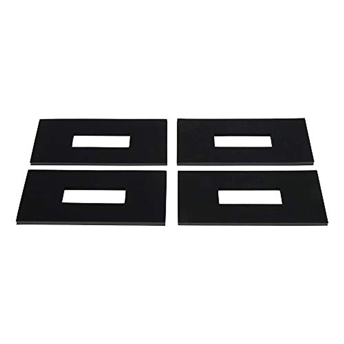 CURT 16900 5th Wheel Rail Sound Dampening Pads, 4-Pack