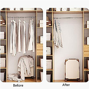 Unioax Pants Hangers Space Saving Pants Rack 5 in 1 Non-Slip Folding Trousers Hanger Multi-Functional Pants Organizer for Closet Wardrobe Scarf Jeans Ties Slacks Storage, Blue