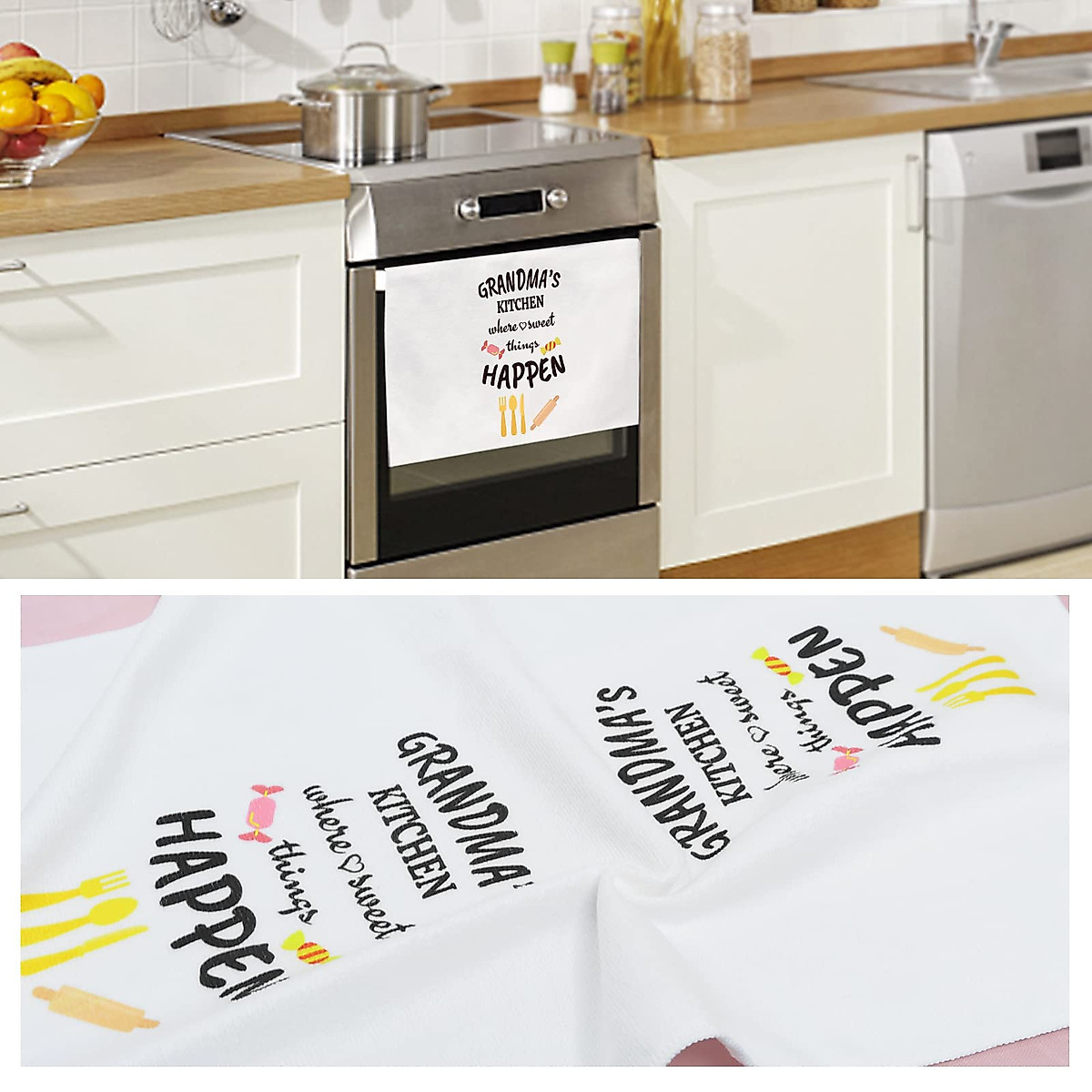 Vakuny Grandma Gifts - Happy Birthday Gifts for Grandma - Grandma Gifts from Grandchildren - New Grandma Gifts First Time - Mothers Day Christmas Gift for Nana