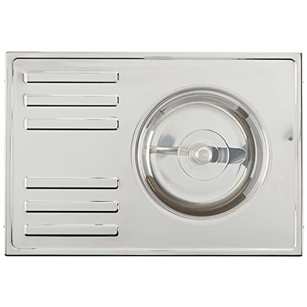 Lello Musso Pola 5030 Dessert Maker Silver, 2 Quart