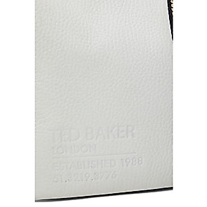 DALIAI Branded Webbing Satchel Cross Body Bag Delphia Branded Webbing Cross Body Bag, Ecru