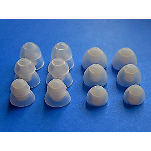 Oval Comfort Fit Set Compatible with Klipsch X20i in-Ear Earphones- Replacement Eartips Eargels Earbuds