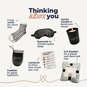 TAY 7 Pcs Get Well Soon Gifts for Women, Elegant Get Well Soon Gift Basket for Mom, Sister, Best Friend, Daughter, Auntie, Coworker