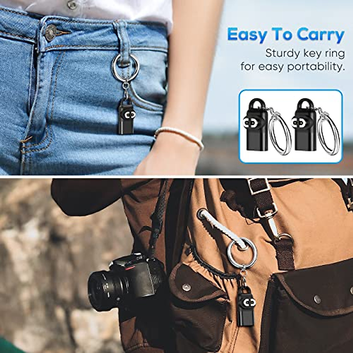 2-Pack Charging Adapter Replacement for AfterShokz Aeropex AS800 & Shokz OpenRun Pro & OpenRun & OpenRun Mini & OpenComm, USB Type C Charger Adapter for AfterShokz Aeropex Bone Conduction Headphones