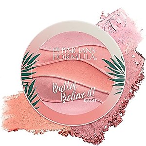 Physicians Formula Butter Believe It Blush Makeup Powder, Pink Sands | Murumuru Butter | For Sensitive Skin | Dermatologist Tested, Clinicially Tested