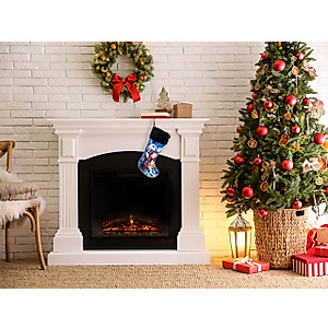 Kurt Adler Disney The Nightmare Before Christmas Jack & Sally Stocking with Cuff