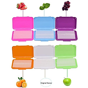 Chargenyang Dental Oral Care Orthodontics Wax with Fruit Smell for Brace Wearers Flavored Gum Protection (6 Boxes)